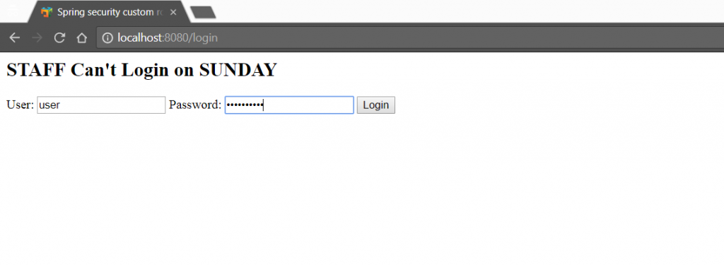 Spring security custom rolevoter example – Java Developer Zone